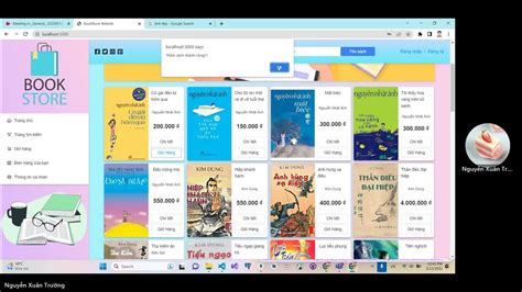 Trang Web Bán Sách Với Reactjs Và Expressjs Youtube