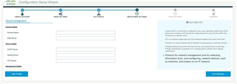 Web User Interface Configuration Guide Catalyst 9000 Switches