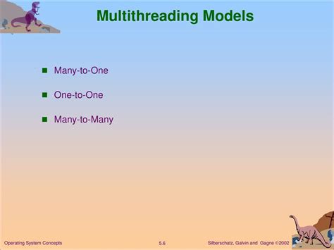 Chapter 5 Threads Overview Multithreading Models Threading Issues Ppt Download