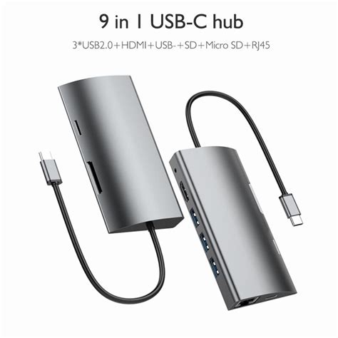 In Usb C Hub Type C Data Hub Met Poort Us Grandado