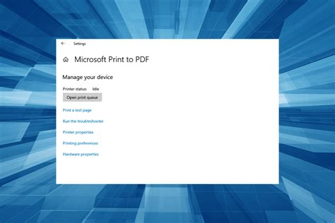 Microsoft Print To PDF Not Working FIXED Error