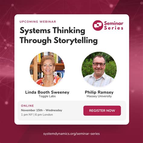 System Dynamics Society On Linkedin Free Systemdynamics Systemsthinking Seminarseries