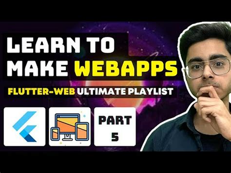 🔥5 Flutter Web Complete Tutorial Make Webapps In Flutter Responsive Websites Using Flutter