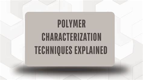 Gpc Molecular Weight Analysis Resolvemass Laboratories Inc