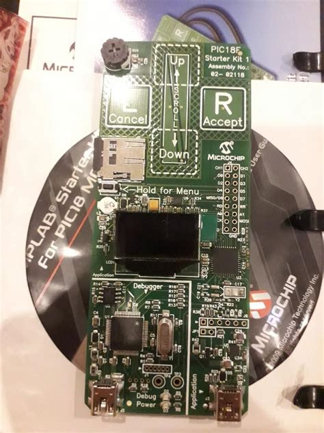 Mplab Starter Kit For Pic18 Mcus Development Board For Pic18f