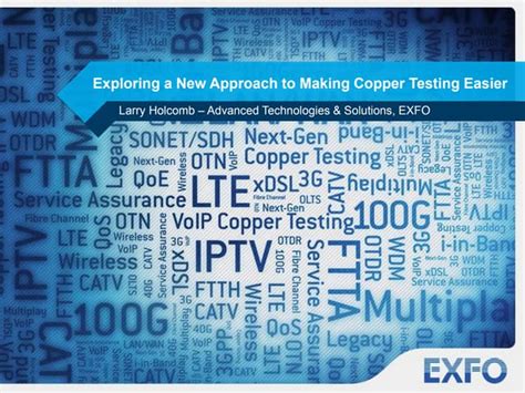 A New Approach To Making Copper Testing Easier Pptx