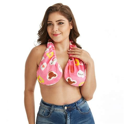 Bra Bath Towel Halter Breast Wrap Breast Nursing Towel Walmart