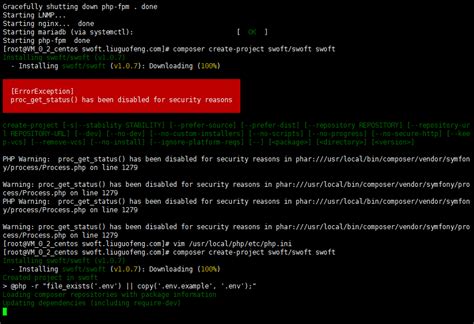 The Process Class Relies On Proc Open Which Is Not Available On Your
