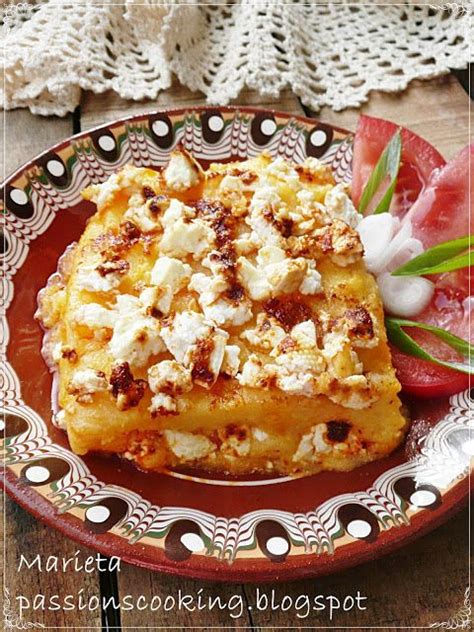 Когато готвенето стане страст Наложен качамак със сирене Кулинария Болгария Закуски