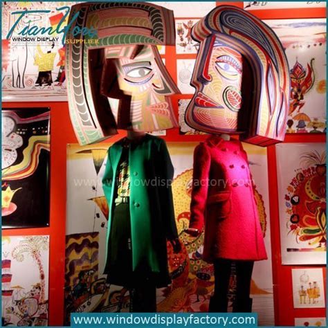 Custom Giant Colored Fiberglass Arab Puppet Mannequin Window Display