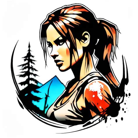 Premium Vector Vector A Woman With A Bow And Arrow In Her Hands A