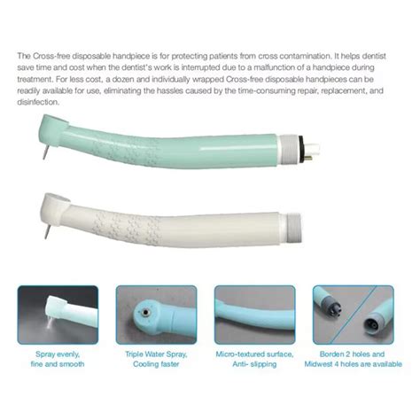 Disposable High Speed Dental Handpiece 2 Hole Or 4 Hole Buy