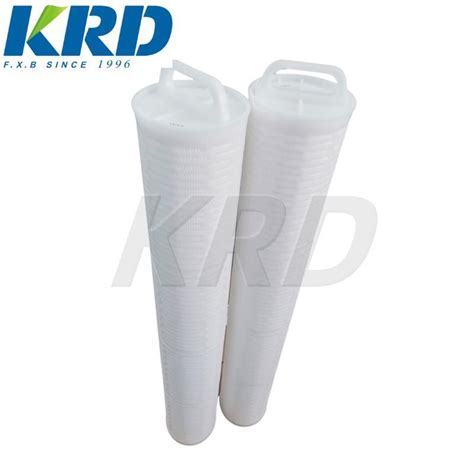Krd High Flow Ptfe Chemical High Flow Water Filter Element China Water Filter Element And High