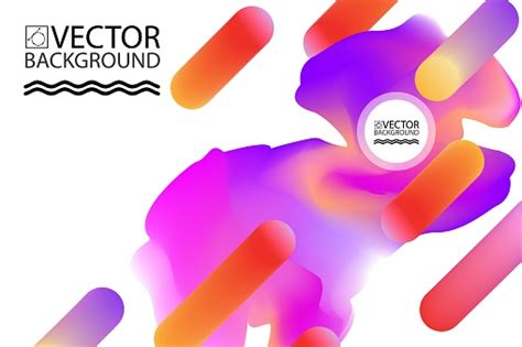 대리석 클라우드 홀로그램 그림 배경 추상적인 액체 거품과 플 래 카드 모양 80 기하학적 형상 스타일 평면 및 3d 디자인 요소