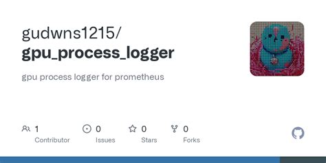 Github Gudwns1215gpuprocesslogger Gpu Process Logger For Prometheus