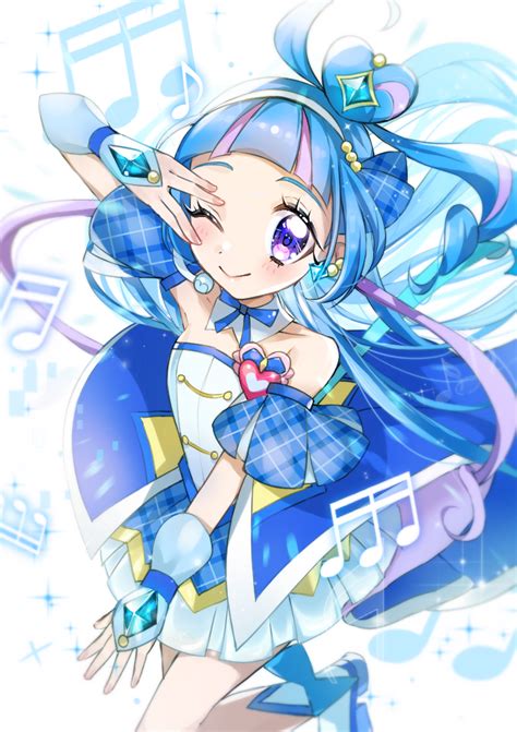 Cure Wink Aokaze Nana Image By Toaru Puyopuyo Zerochan