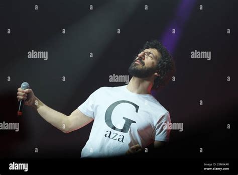 Singer Songwriter Marwan Performs During The Tribute Concert To Pablo Milanes Eternamente