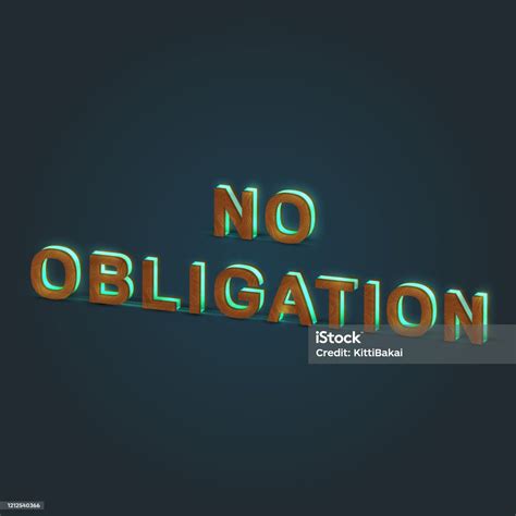 의무 없음 나무와 빛나는 유리 벡터에 의해 만들어진 단어의 현실적인 그림 3차원 형태에 대한 스톡 벡터 아트 및 기타 이미지 3차원 형태 갈색 개념 Istock