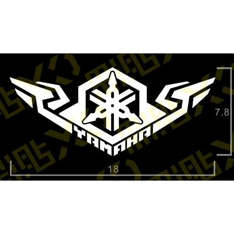 【彩貼xd】yamaha音叉山葉貼紙機車貼紙3m反光貼force勁戰smax155xmaxlogo 蝦皮購物