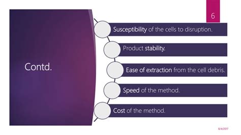 Cell Disruption Methods Pptx Biological Sciences Science