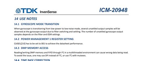 Euler Angles And Drift · Issue 40 · Sparkfunsparkfunicm 20948