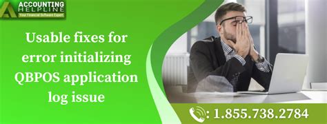 Usable Fixes For Error Initializing Qbpos Application Log Issue By