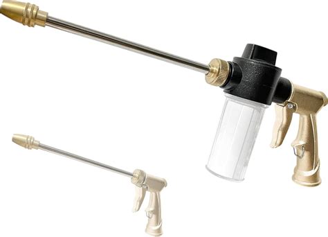Mosiken High Pressure Garden Hose Nozzle Sprayer With 3
