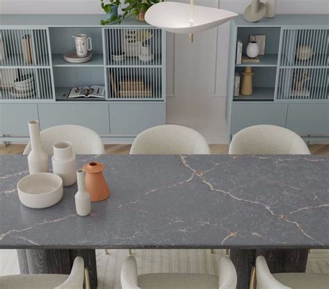 Silestone Parisien Bleu Quartz Euro Stone Craft