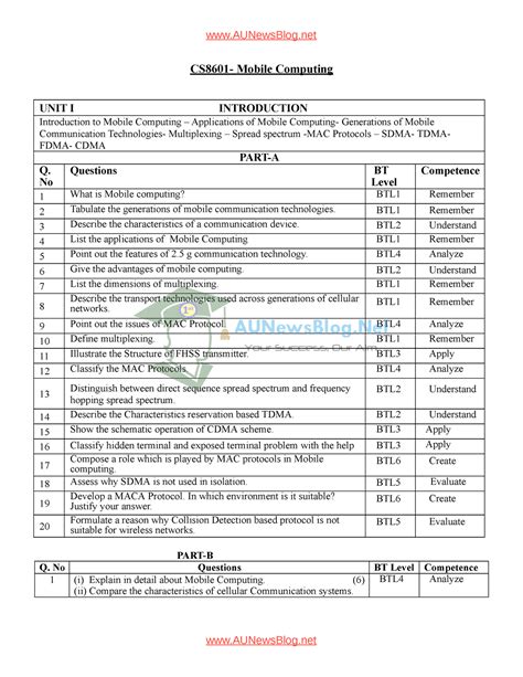 cs8601 qb mc qb aunewsblog aunewsblog cs8601 mobile computing unit