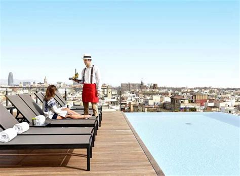 Sky Bar At Grand Hotel Central Rooftop Bar In Barcelona The Rooftop Guide