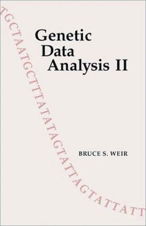 Genetic Data Analysis II Methods For Discrete Population Genetic Data NHBS Academic
