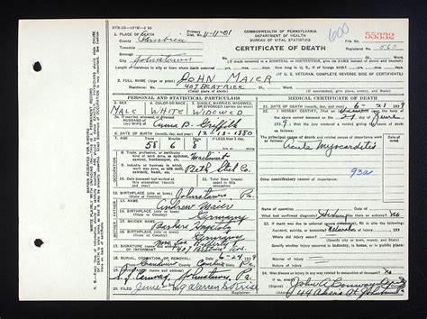 John Frederick Maier Sr 1880 1939 Find A Grave Memorial