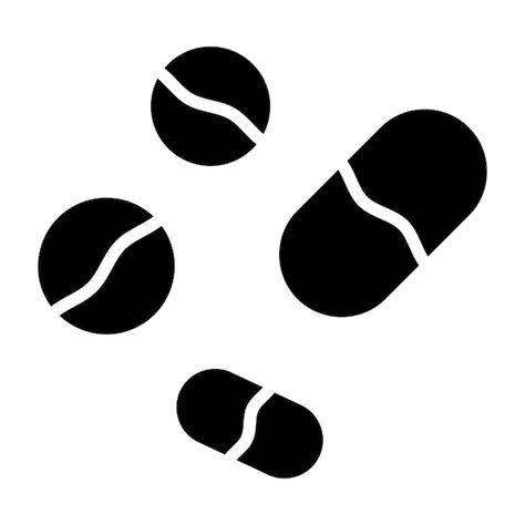 Premium Vector Pills Vector Icon Design Illustration