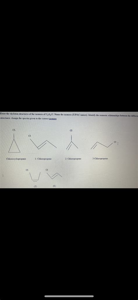 Solved Draw The Skeleton Structures Of The Isomers Of Chegg