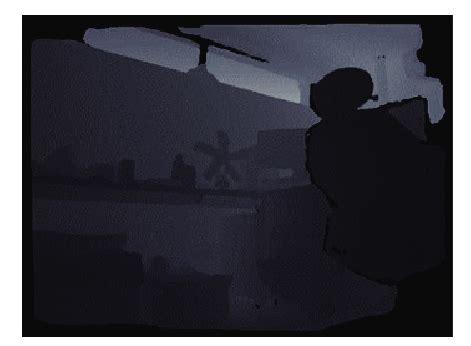 Kinect Depth Image Alignment A Original Scene Image B Kinect Download Scientific Diagram