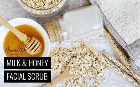 Milk And Honey Facial Scrub ~ Anniemak Blog