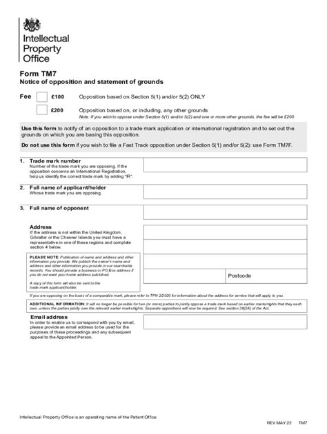 458410339 Form Tm7 Notice Offillable Online Form Tm7 Notice