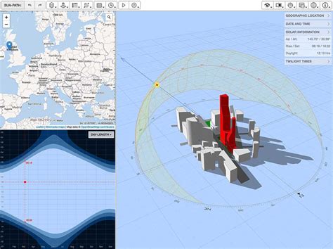 3d Sun Path Sun Path Urban Design Graphics Sun Path Diagram
