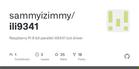 Github Sammyizimmy Ili9341 Raspberry Pi 8 Bit Parallel Ili9341 Lcd Driver