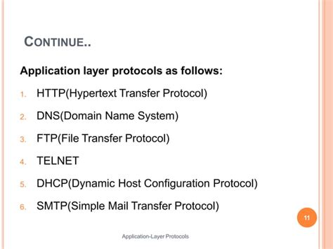 Application Layer Protocol For Iotpptx