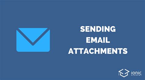 Sending Emails In Ionic With Image Attachments V3 Ionic Academy