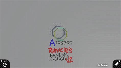 runkle s random level generator v2 in action r gamebuildergarage