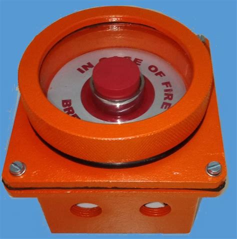 Dpst Fire Alarm Emergency Stop Push Button Glass Fiber At ₹ 950 Piece In Vasai Virar