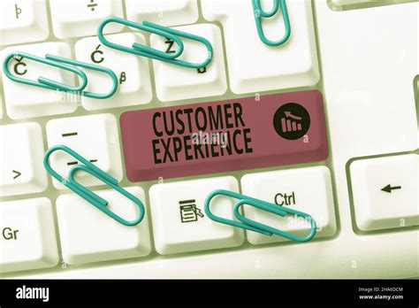 Text Sign Showing Customer Experience Word Written On Interaction