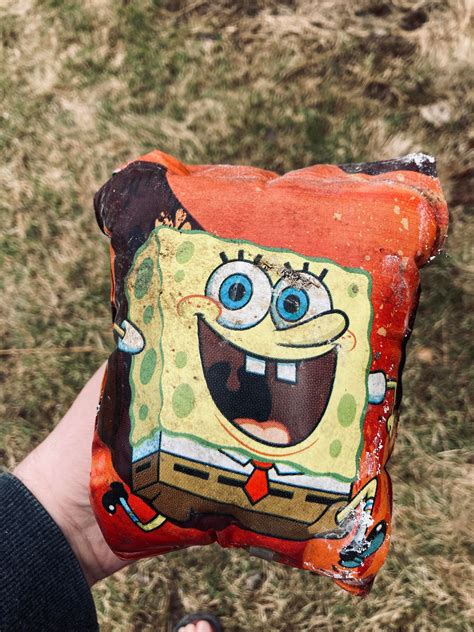 8 Year Old Spongebob Floaties Found In Storage Still Had Air In It R