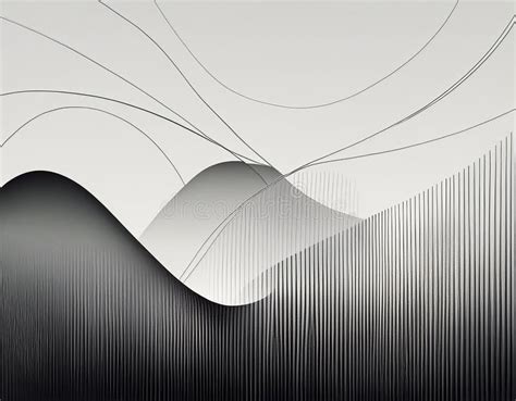 Minimalist Line Art With Abstract Geometric Patterns Clean Simple