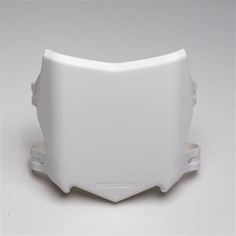 Motocutz X Tg Built Front Number Plate White Motocutzmx
