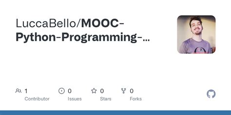 Github Luccabellomooc Python Programming 2025
