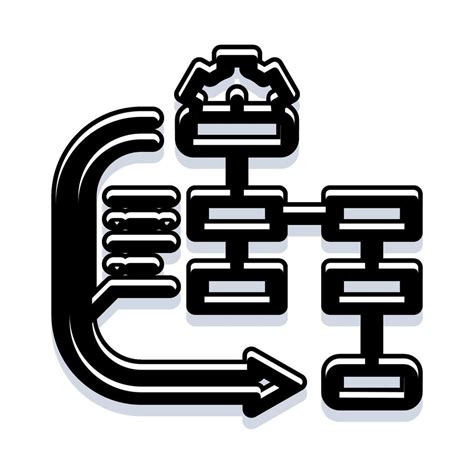 Workflow Process Analysis With Data Management System 78626350 Vector