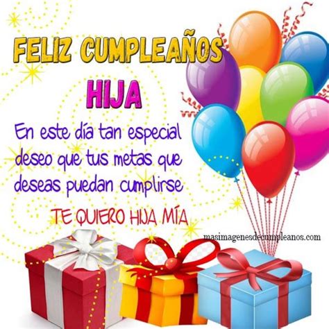 Frases Para Desear Feliz Cumpleaños Hija Frases E Imagenes Para Cumpleaños